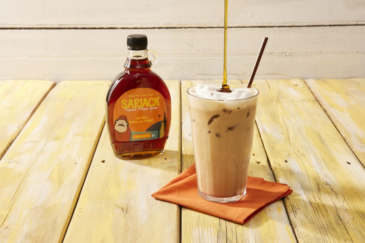 Iced Maple Latte Recipe - SAPJACK