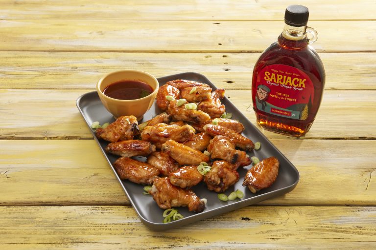Maple Sriracha Wings Recipe - SAPJACK